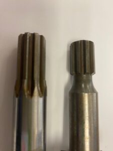 SAE 9T Splined Shaft - MA Hydraulics