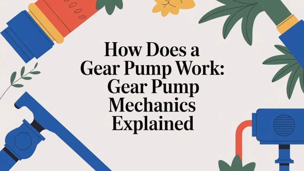 How Does a Gear Pump Work: Gear Pump Mechanics Explained - MA Hydraulics